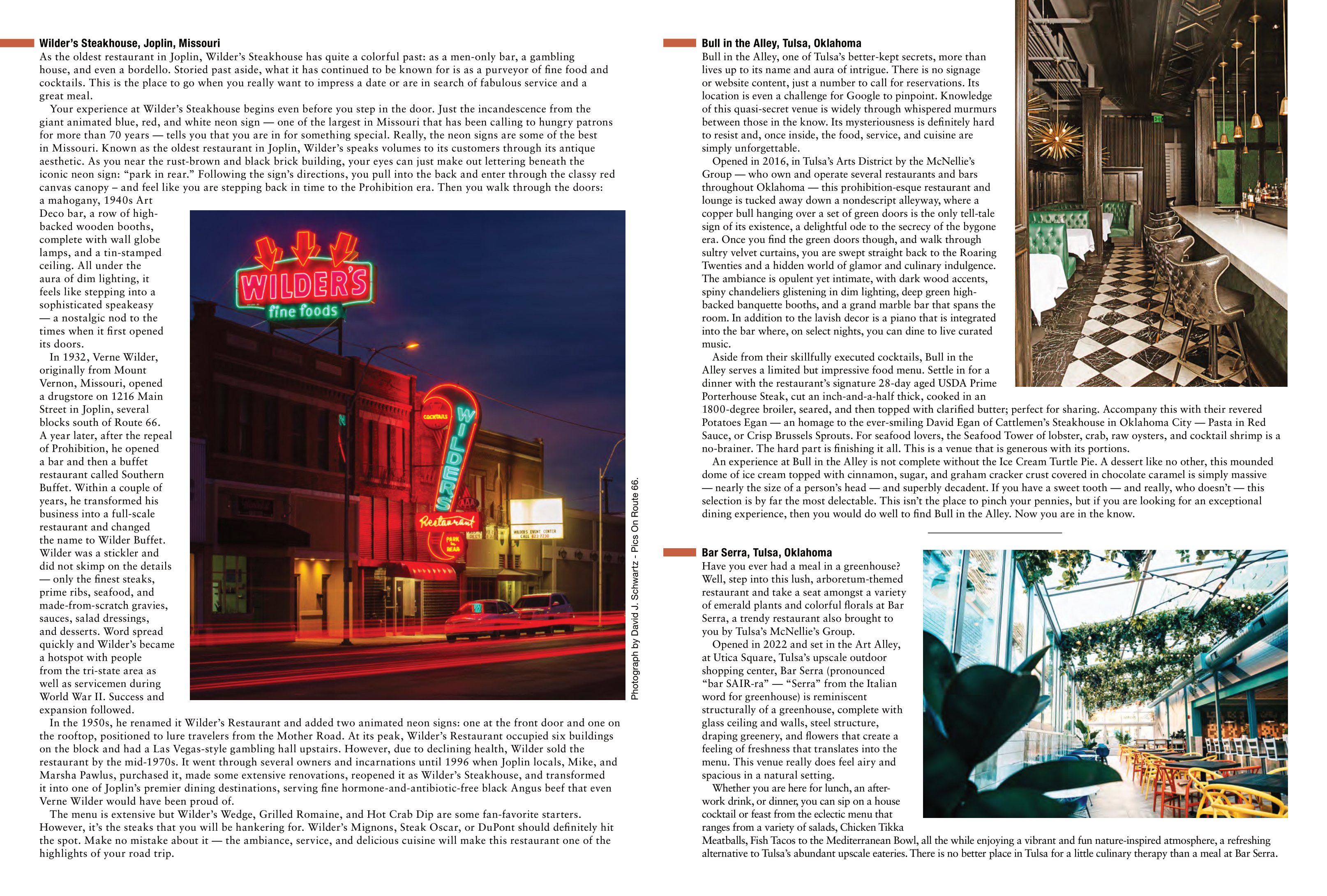 ROUTE Magazine's Picks for the Top Places to Eat Along the Mother Road ...