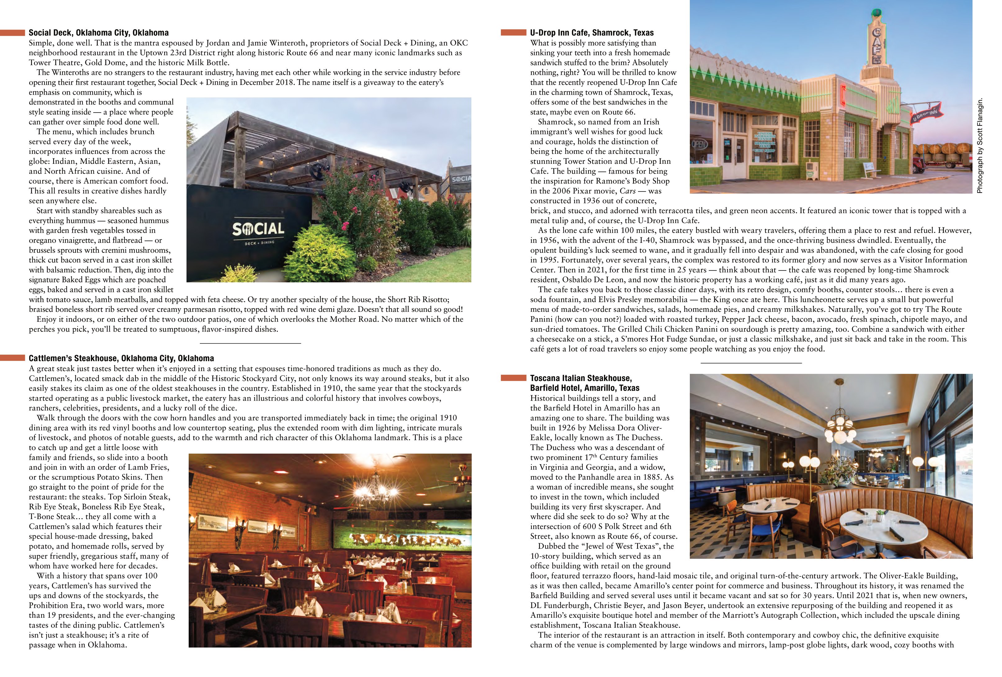 ROUTE Magazine's Picks for the Top Places to Eat Along the Mother Road ...